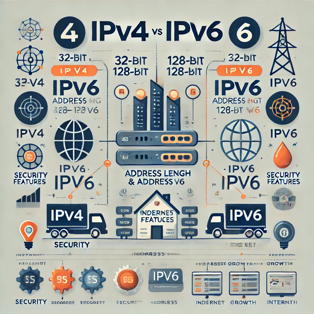 IPv4 ve IPv6 Arasındaki Farklar - TeknoDC